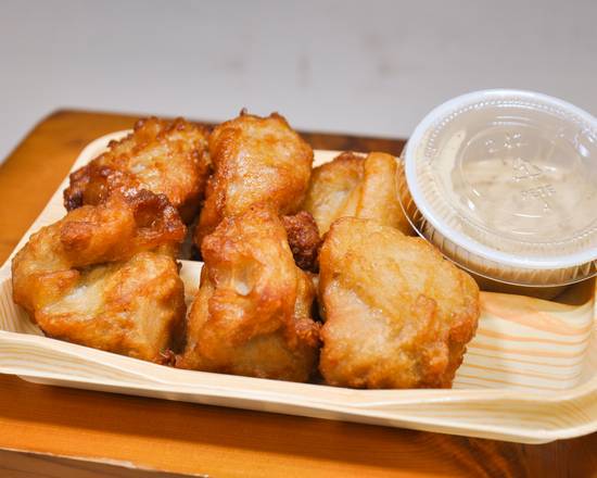 日式炸雞球配芝麻醬 Deep-fried Chicken Balls with Sesame Sauce – 《海之幸壽司刺身-網上訂購》廚師 ...