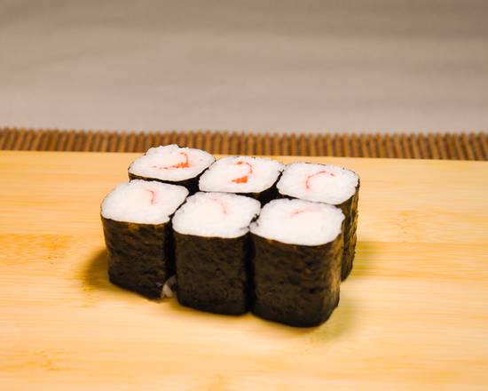 蟹柳卷 Crab Stick Rolls (6件) - 《海之幸壽司刺身-網上訂購》廚師精選壽司火熖壽司軍艦卷物精選便當及定食小食及沙律飲品